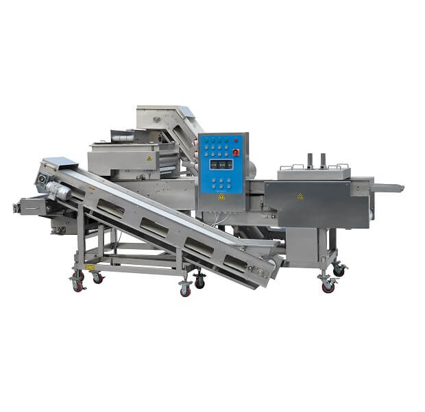 Automatic Bread Crumbing Machine - Buy Bread Crumbing Machine, breading ...